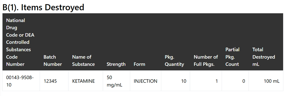 How to Complete a DEA Form 41 (Registrant of Controlled Substances Destroyed)